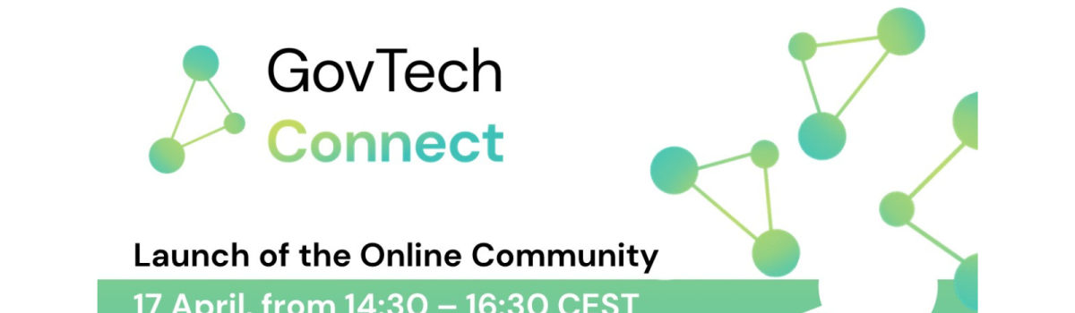 GovTech Connect Launch Webinar | DT4REGIONS